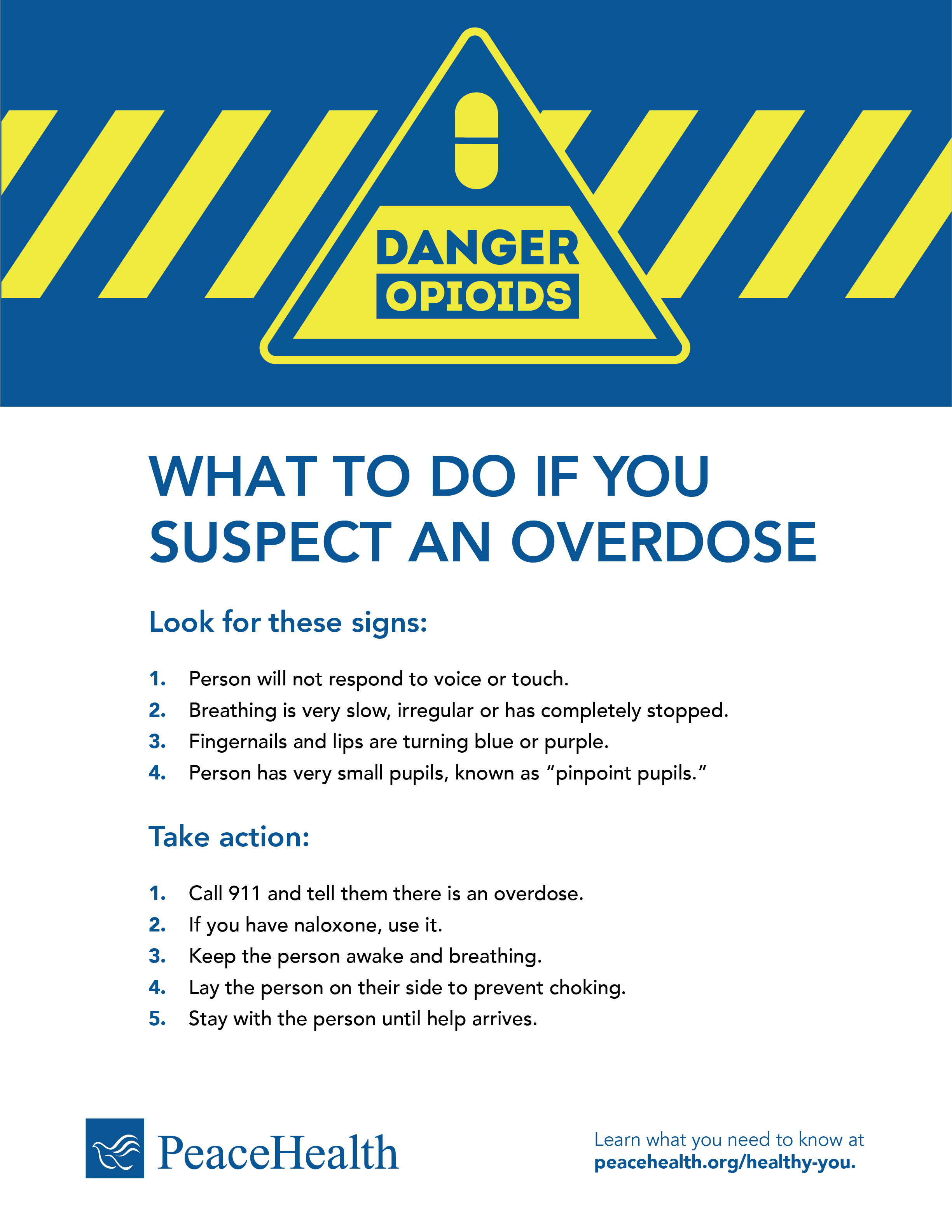 Signs of an overdose | PeaceHealth Signs of an overdose | PeaceHealth
