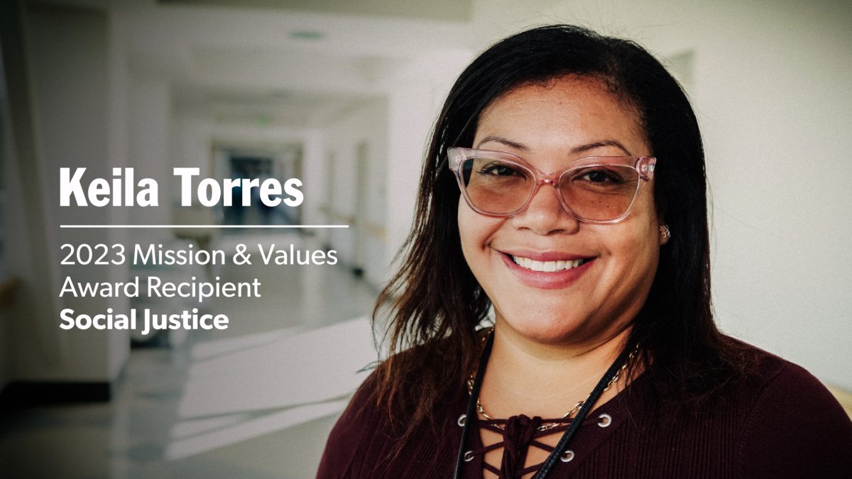 PeaceHealth Mission and Values Award recipient – Keila Torres | PeaceHealth