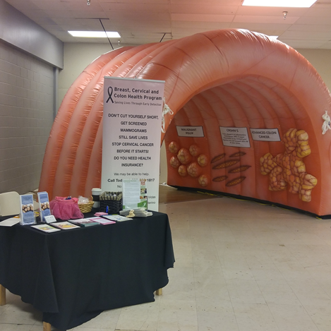 Take a Saturday stroll through a giant colon! | PeaceHealth